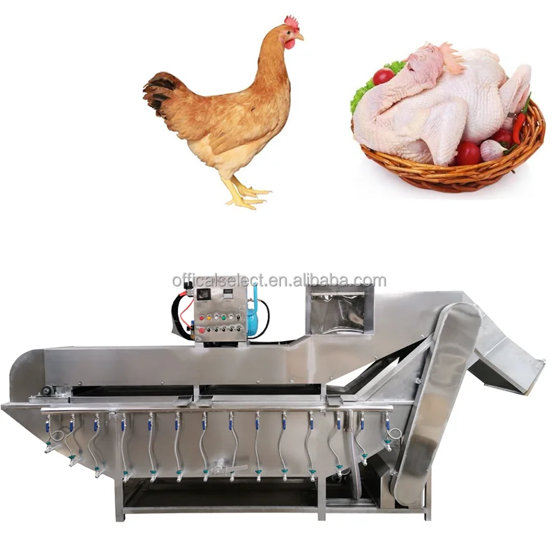 Customizable Feather Chicken Cleaning Machine Plucker - Buy Chicken ...