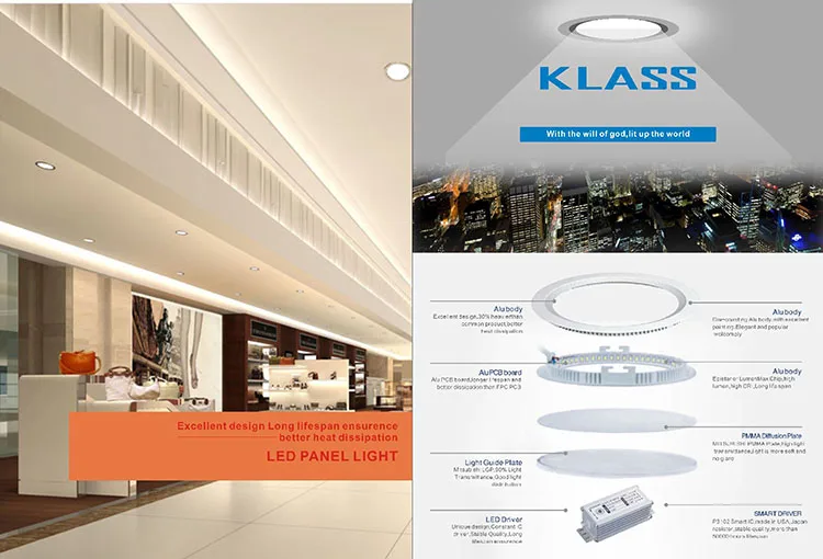 60x60cm Surface LED Panel Light - 36W/40W Prismatic Louver, Ideal for ...