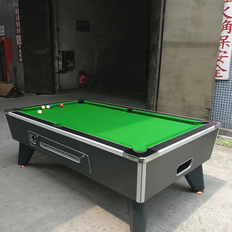 Entertainment Table Billard Pool Table 8 ft Commercial Pool Table Coin ...