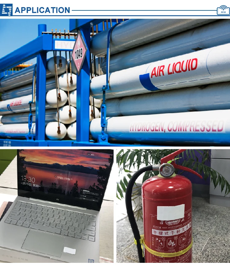 Passive Uhf Rfid Label Sticker Long Reading Distance Anti-metal Sticker ...