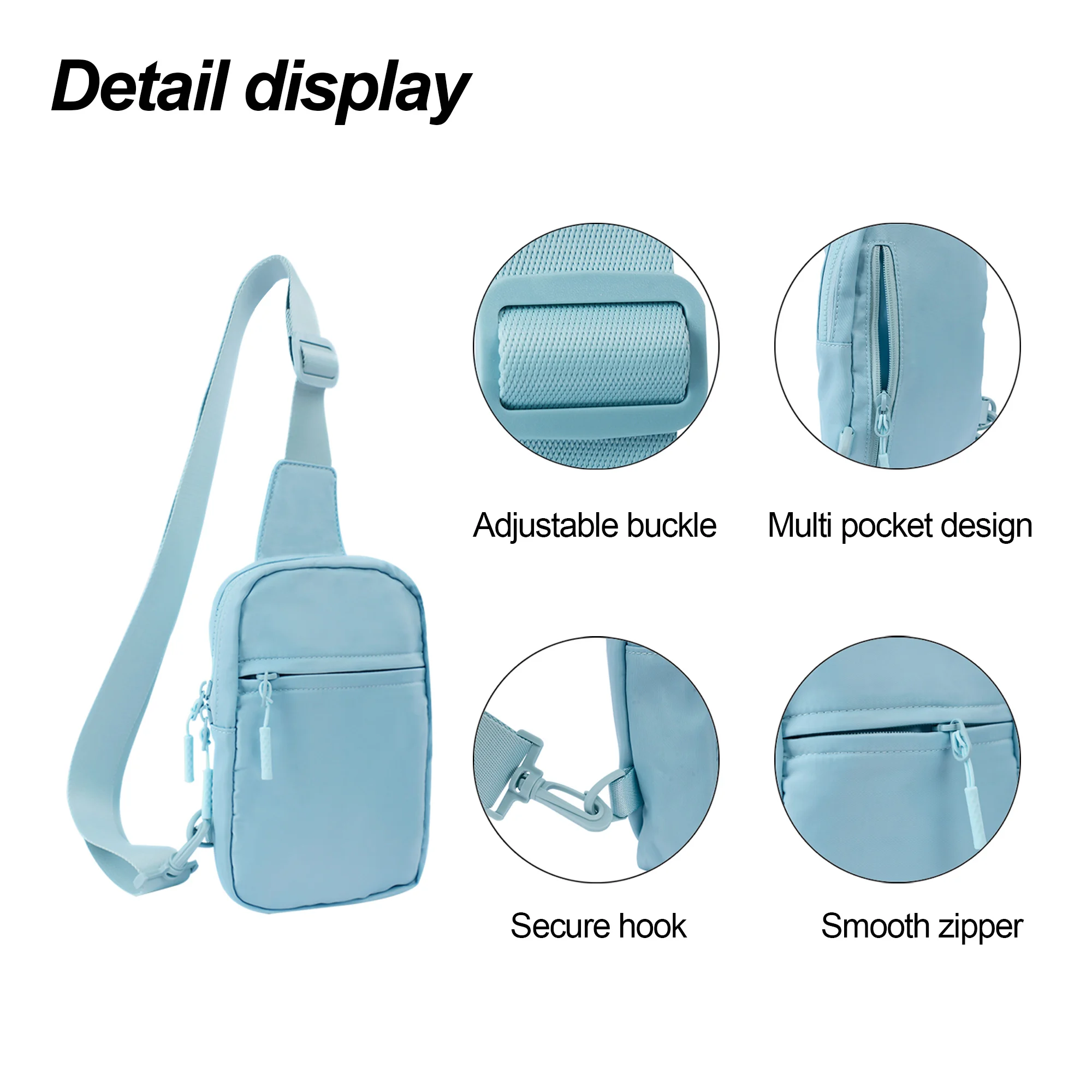Trendy Small Sling Bag for Women and Men - Lightweight & Versatile