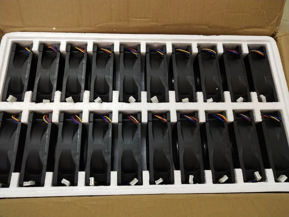 6025 6cm 110v 220v Dc Axial Fan 60x60x25mm Dual Ball Bearing Cooling ...