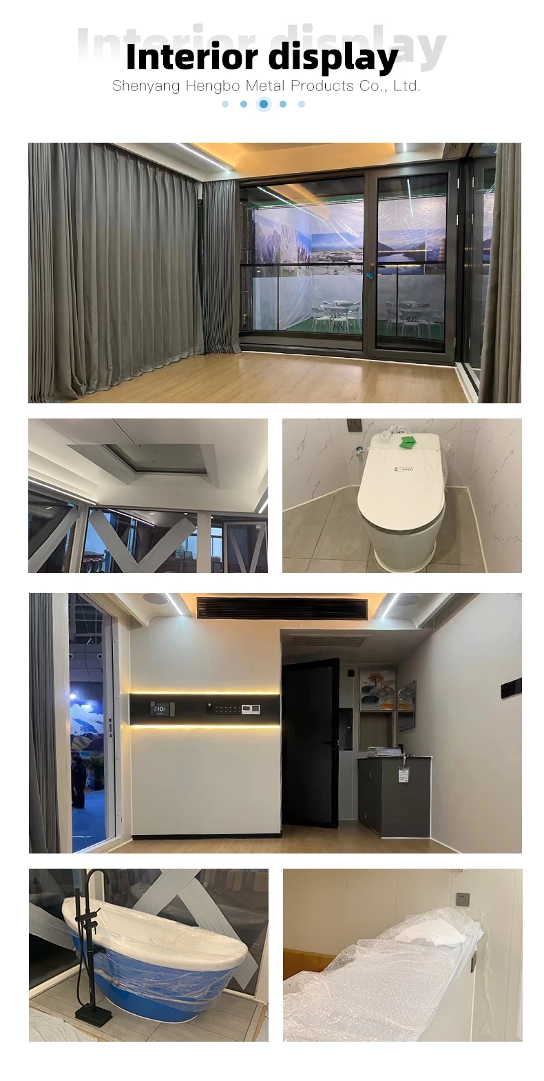 Luxury Capsule House Space Cabin Balcony Capsule House Portable ...