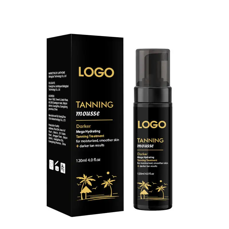 Custom Sunless Self Tanner - Organic Fake Tan Foam