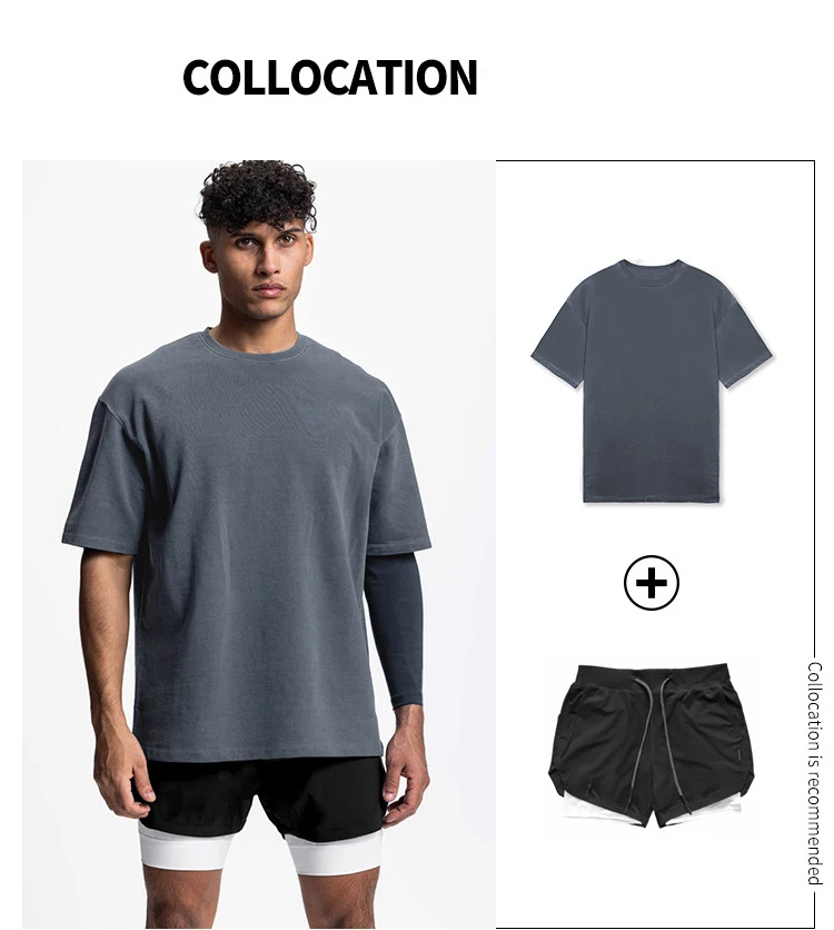 Summer Breathable Mens T-Shirts - Perfect for Gym & Fitness