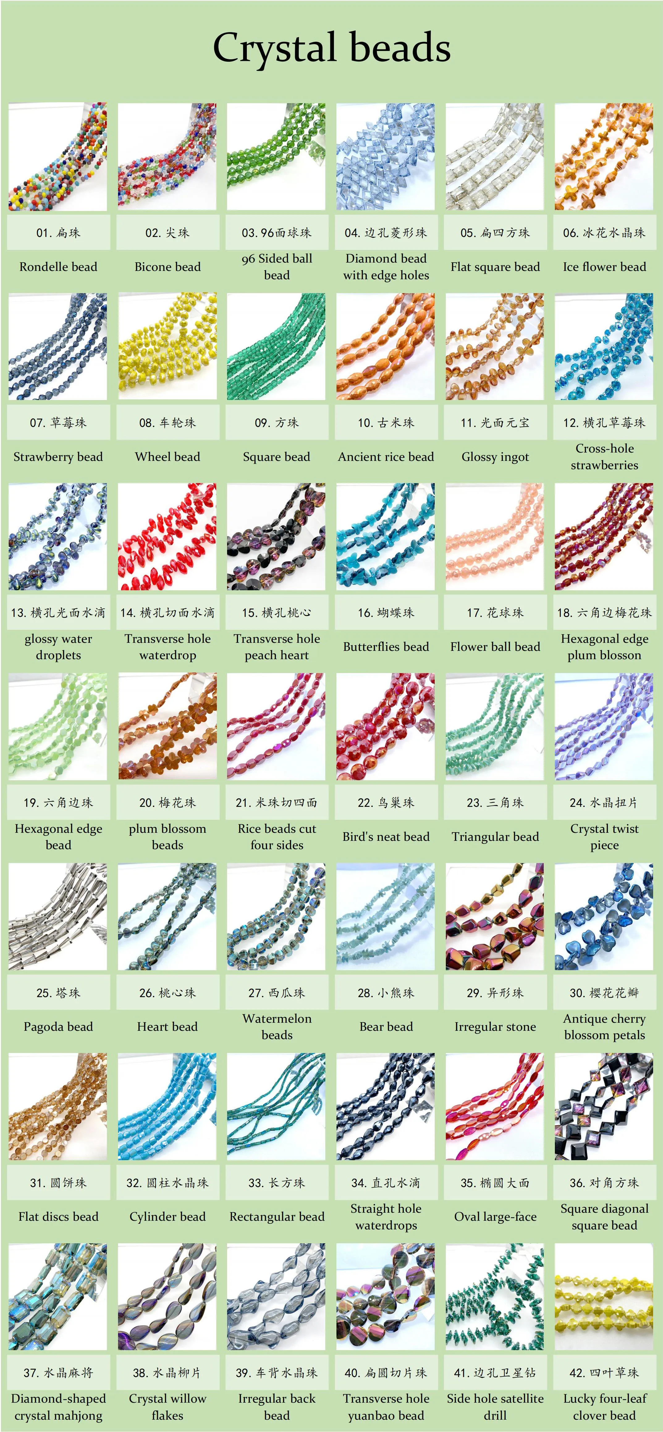 JC Crystal Wholesale New Design Crystal Loose Beads for Jewelry Making ...