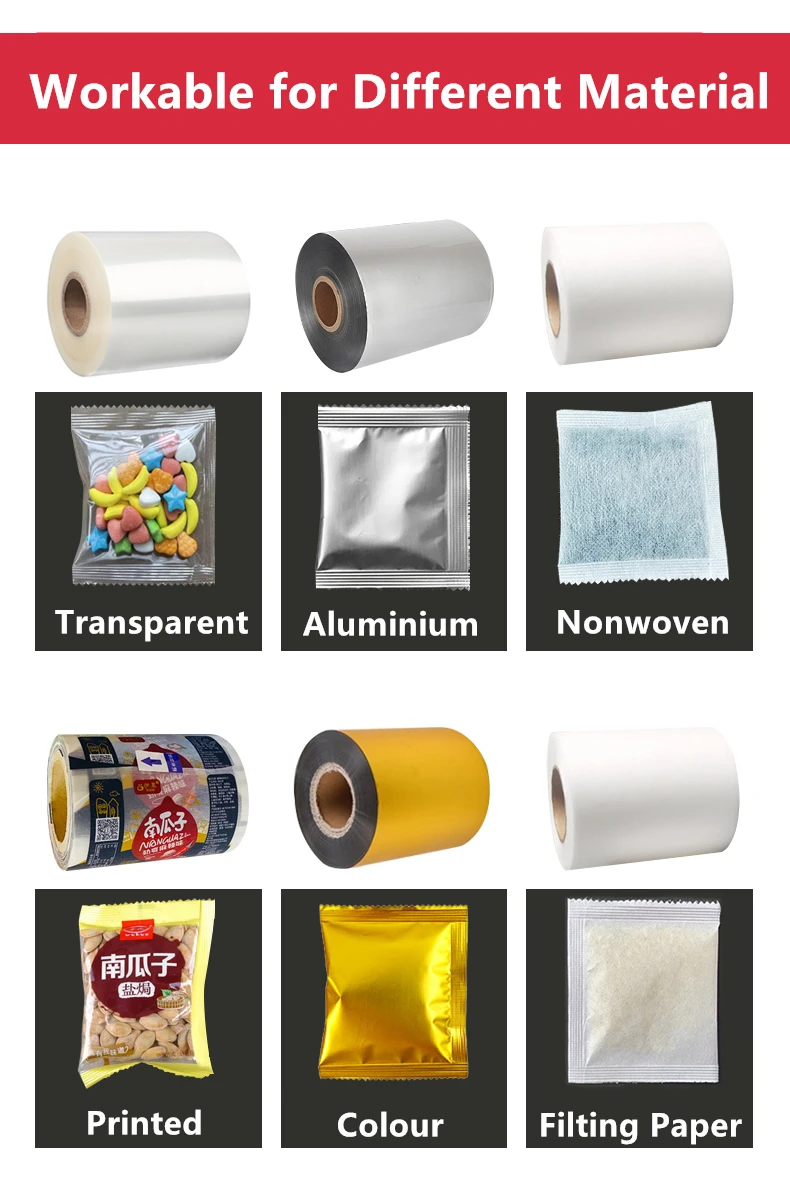 1-200G Multi-Function Plastic Bag Packing Machine for Powder