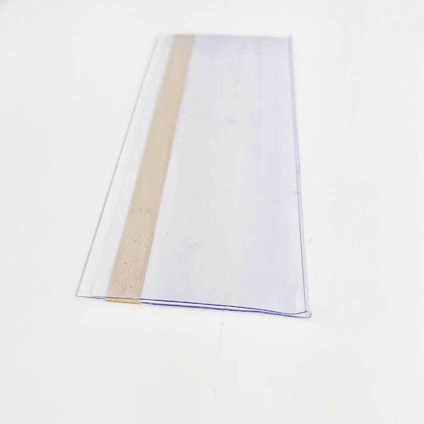15x8cm Plastic Shelf Rack Data Strips Price Tag Rail Talker Pvc Clip ...