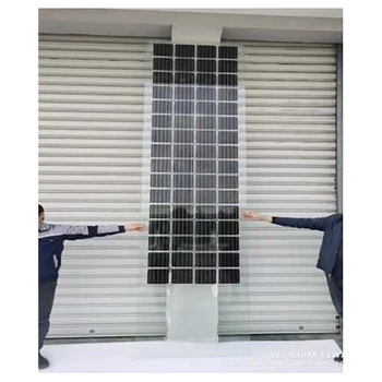 Hot Selling 3660*900*4+4mm Sunpower Bipv Solar Panels Pm 330w Dual ...