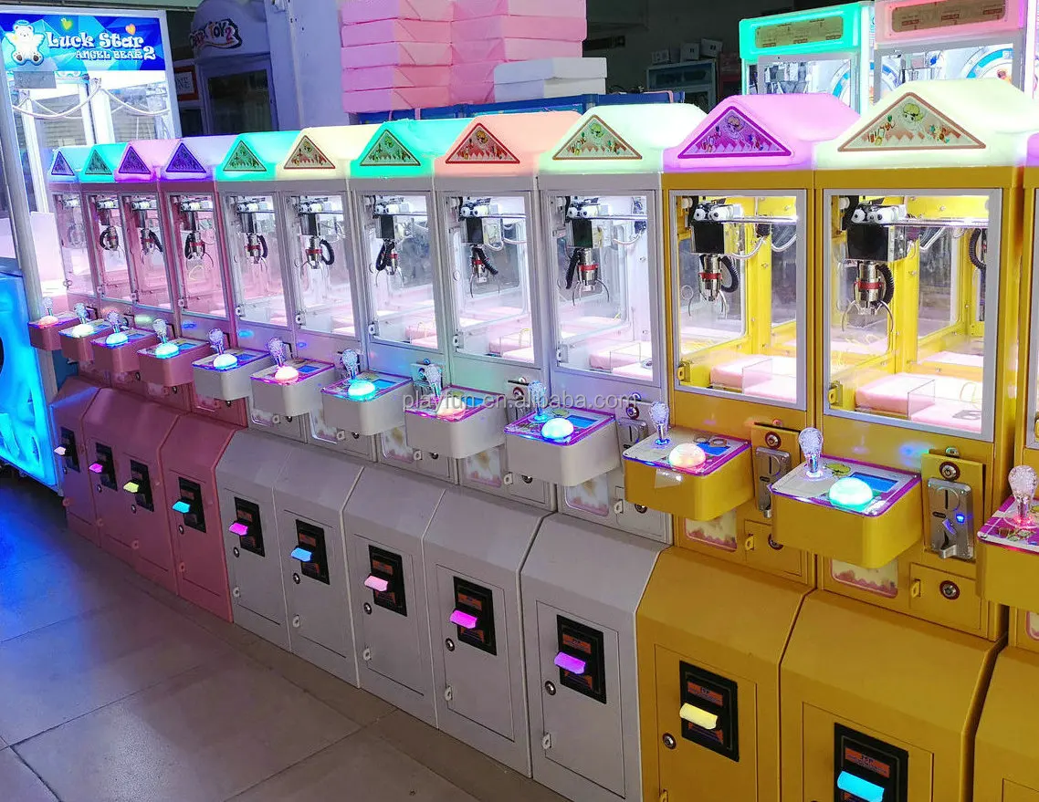 Mini Plush Toy Claw Crane Machine Catch Dolls Claw Machine Toys Prize ...