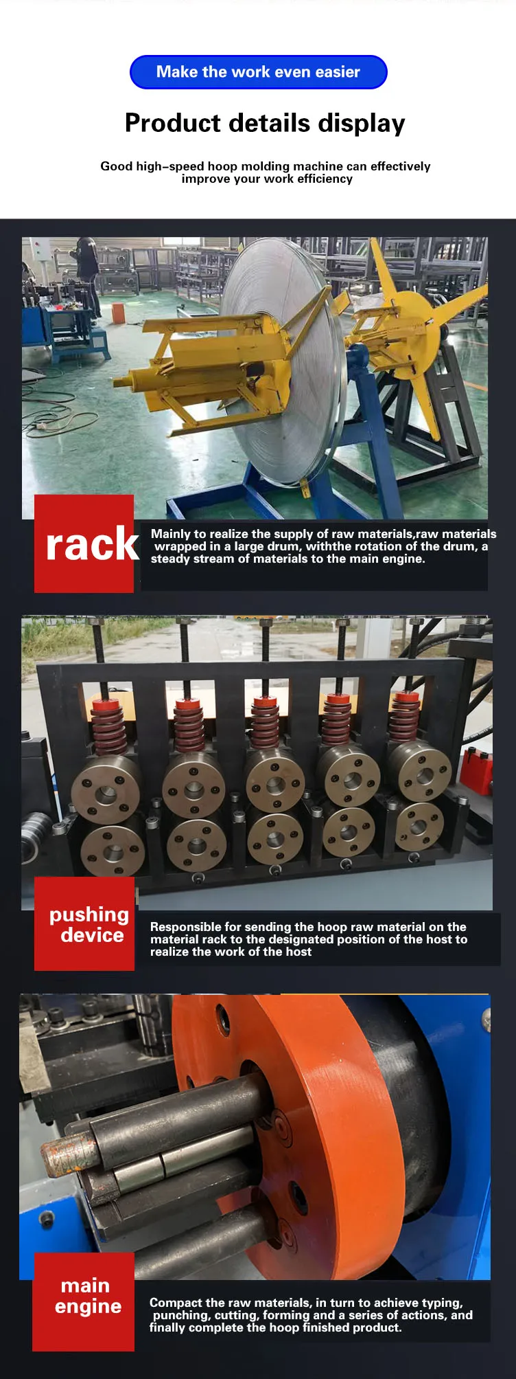 Stainless Steel Bending Machine U-shaped Pipe Clamps Pipe Clamp Making ...