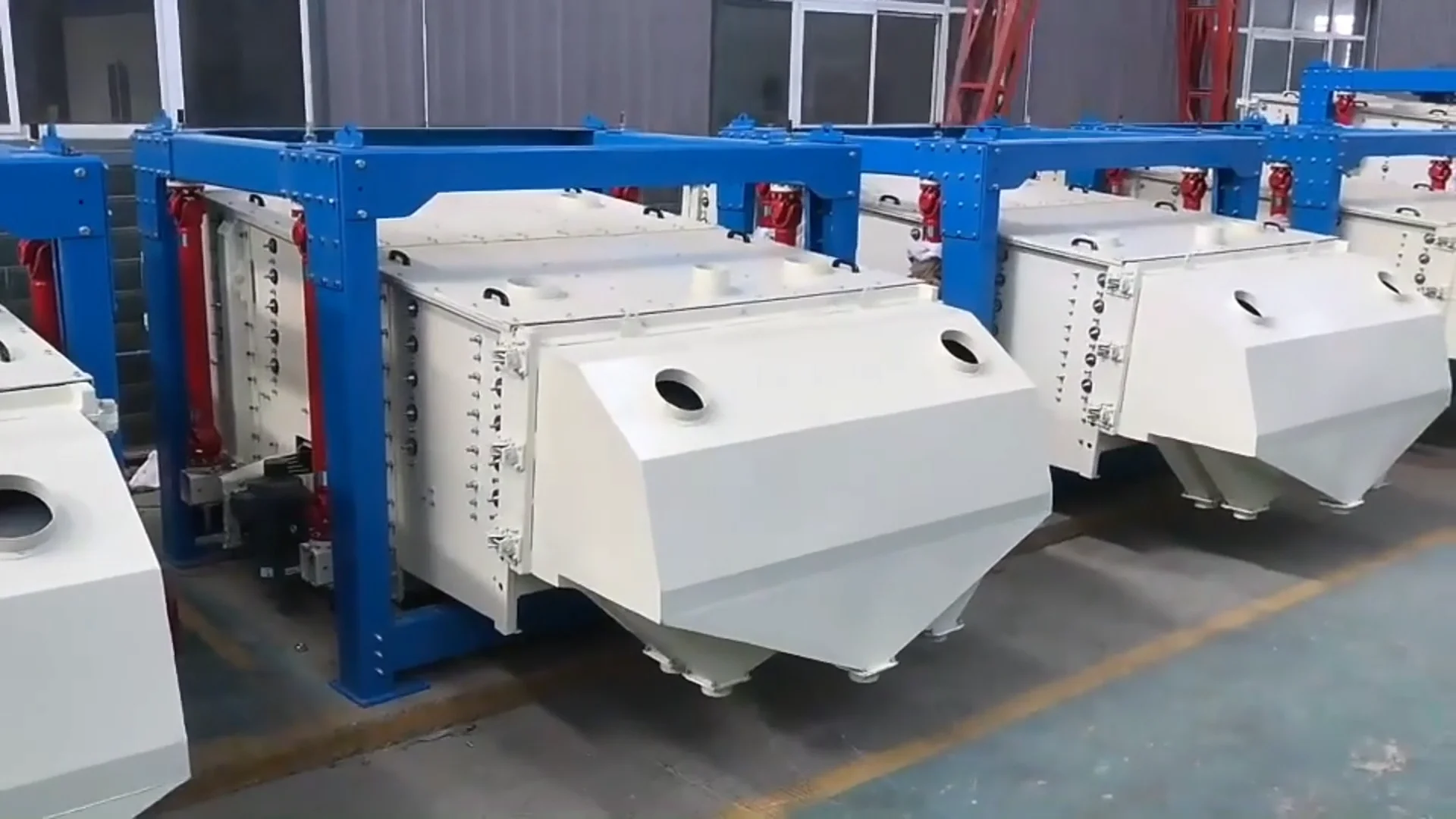 Factory Sales 20 Tons Fracturing Sand Square Swinging Vibrating Sieve ...