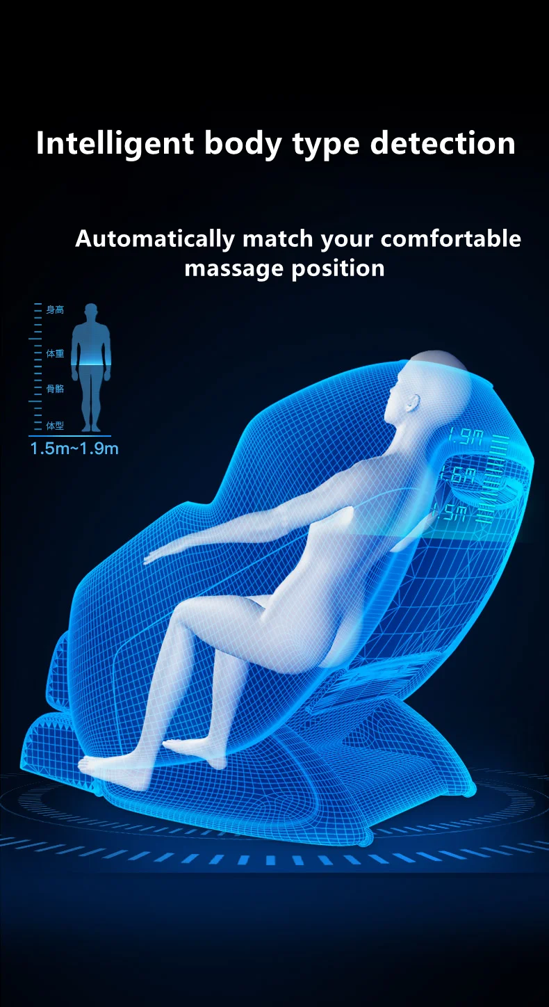 Massage Chair,3d Sl-track Full Body Massage Chair Recliner With Heat,Zero Gravity - Buy Sillon ...