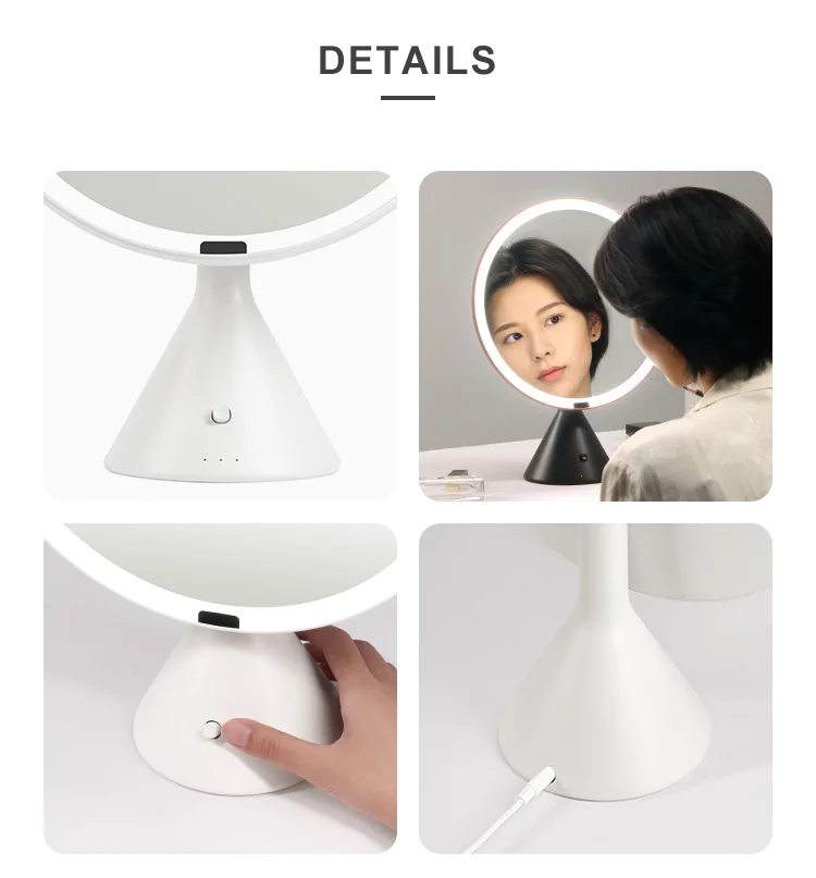 Big Round Infrared Sensor Led Mirror Light For Makeup - Buy Oa Circular ...