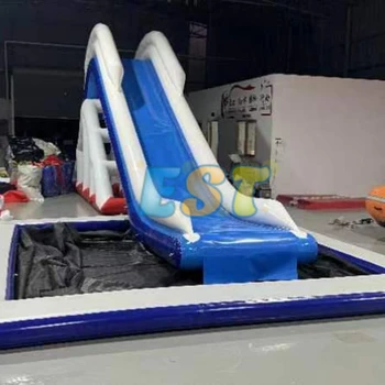 Customized Cruiser Water Park Slide Boat Slide Inflatable Yacht ...