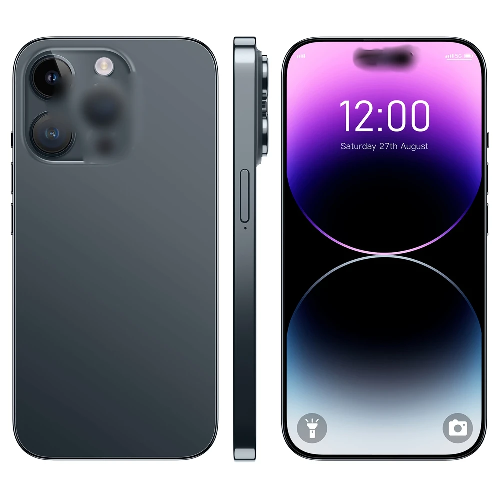 Low Price Wholesale Smartphone 5g I14 Pro Max 7.3in 12gb+512gb 8core 4g ...