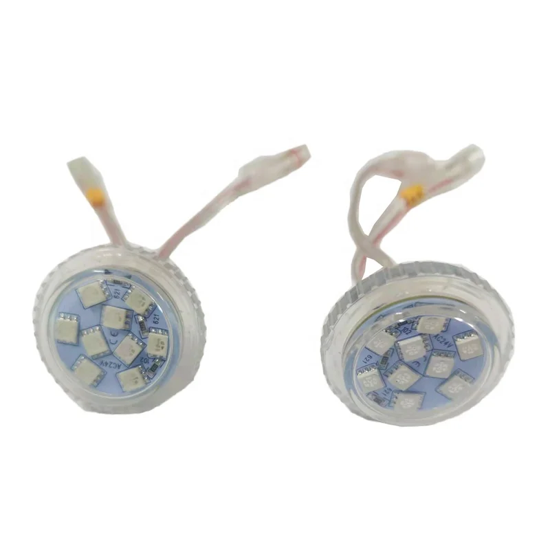 60mm Chameleon Amusement Ride Bulb - Cabochon LED Light