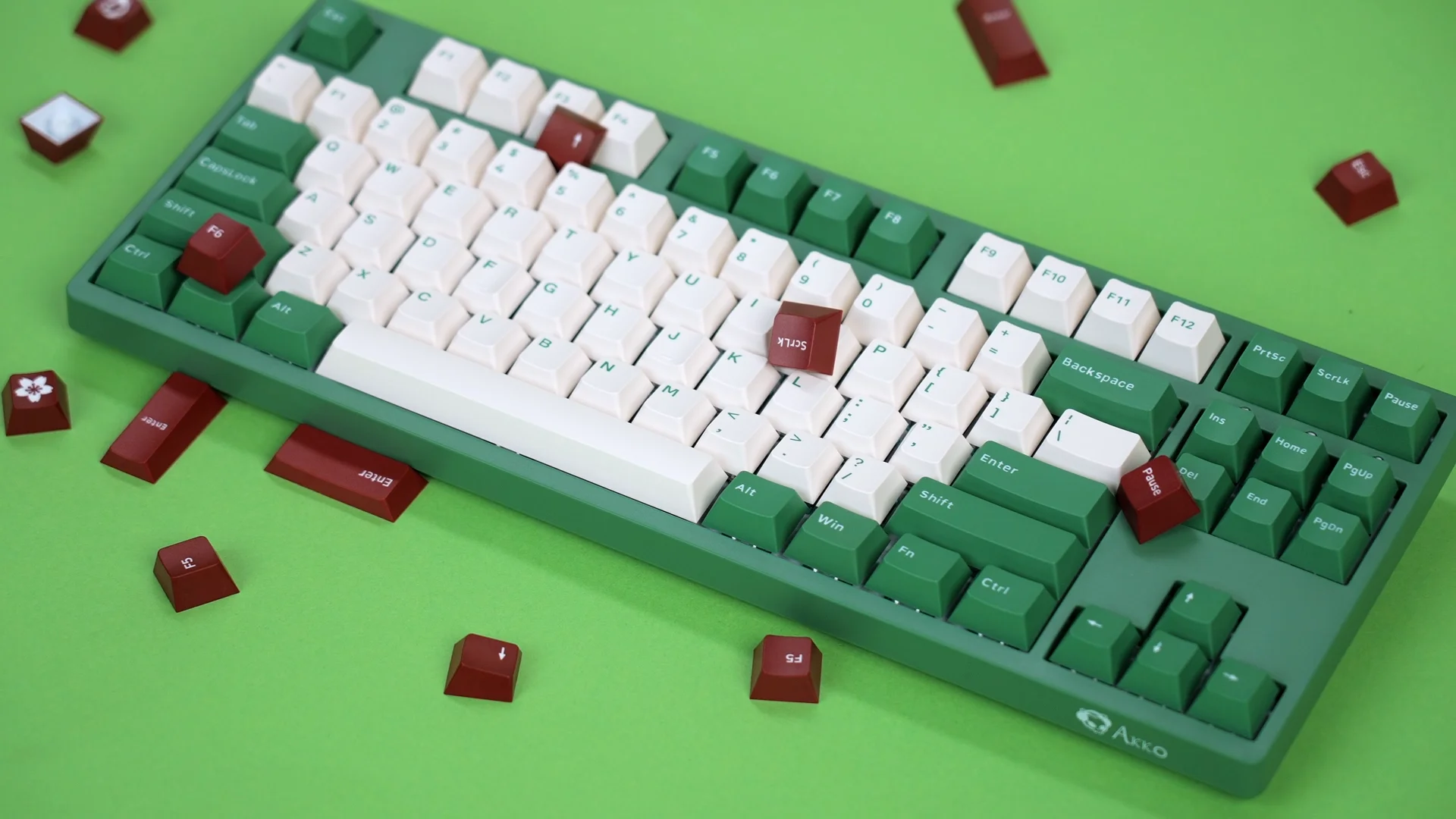 Akko 3098ds Red Bean Gaming Keyboards 98% Layout Gateron Switches ...
