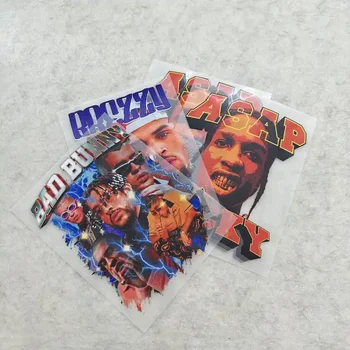 Wholesale Custom Plastisol Heat Transfers Heat Press Sticker Iron On ...