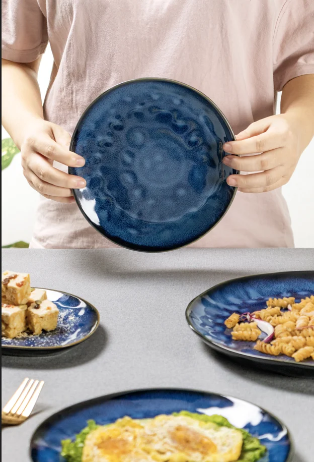 Customized Ceramic Dinner Plate Sets for Party & Wedding