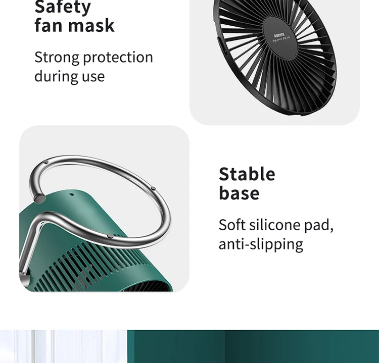 Remax Usb Mini Foldable Fan Office Household Fan Desktop Portable Air ...