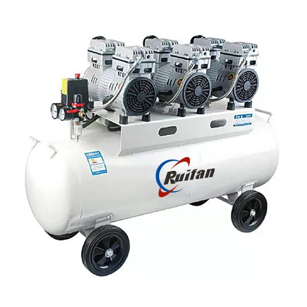 Oil Free Air Compressor 5.1kw Air Compressor 7bar Oil Free Compressor ...