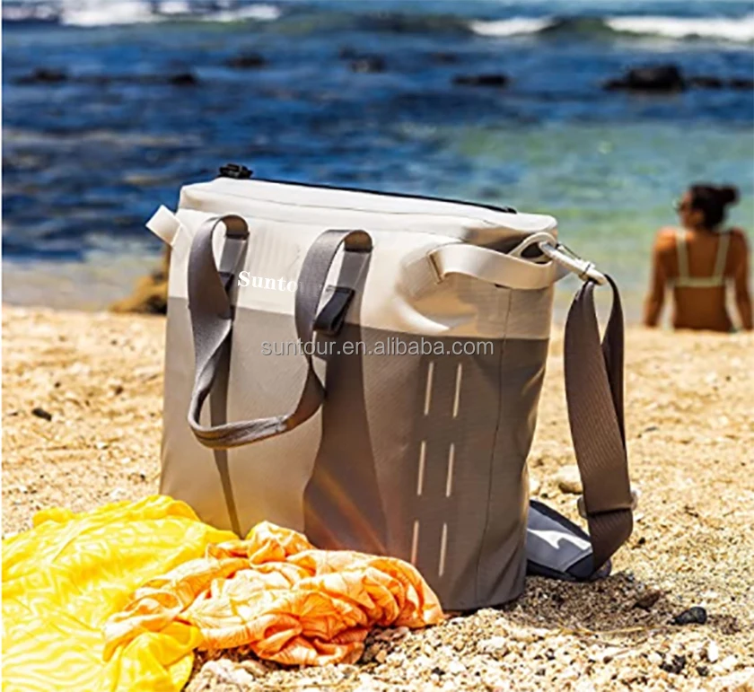 Custom TRU Zipper Tote Insulated Soft Cooler Bag - IPX7 Waterproof