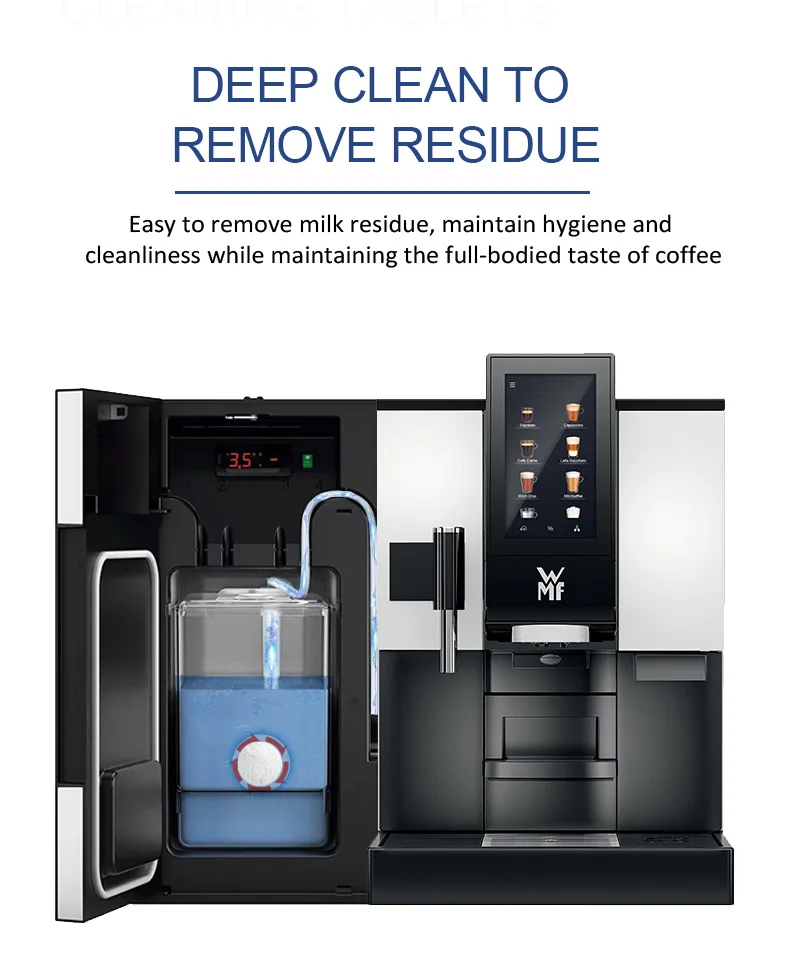 Automatic Espresso Portafilter Clean Coffee Tablets Business Buyer Cafe ...