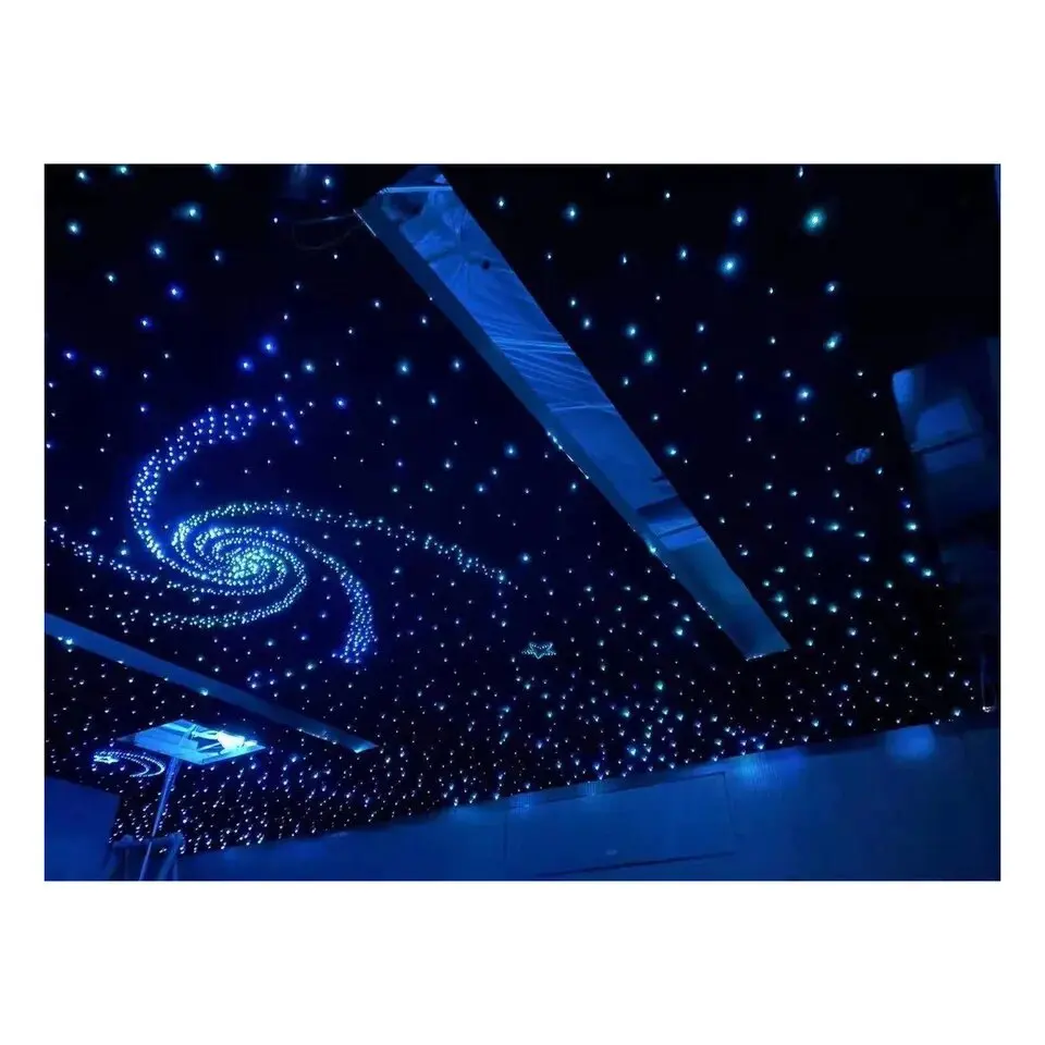 Twinkle Rgb Fiber Optic Star Ceiling Light Kit - Starry Sky