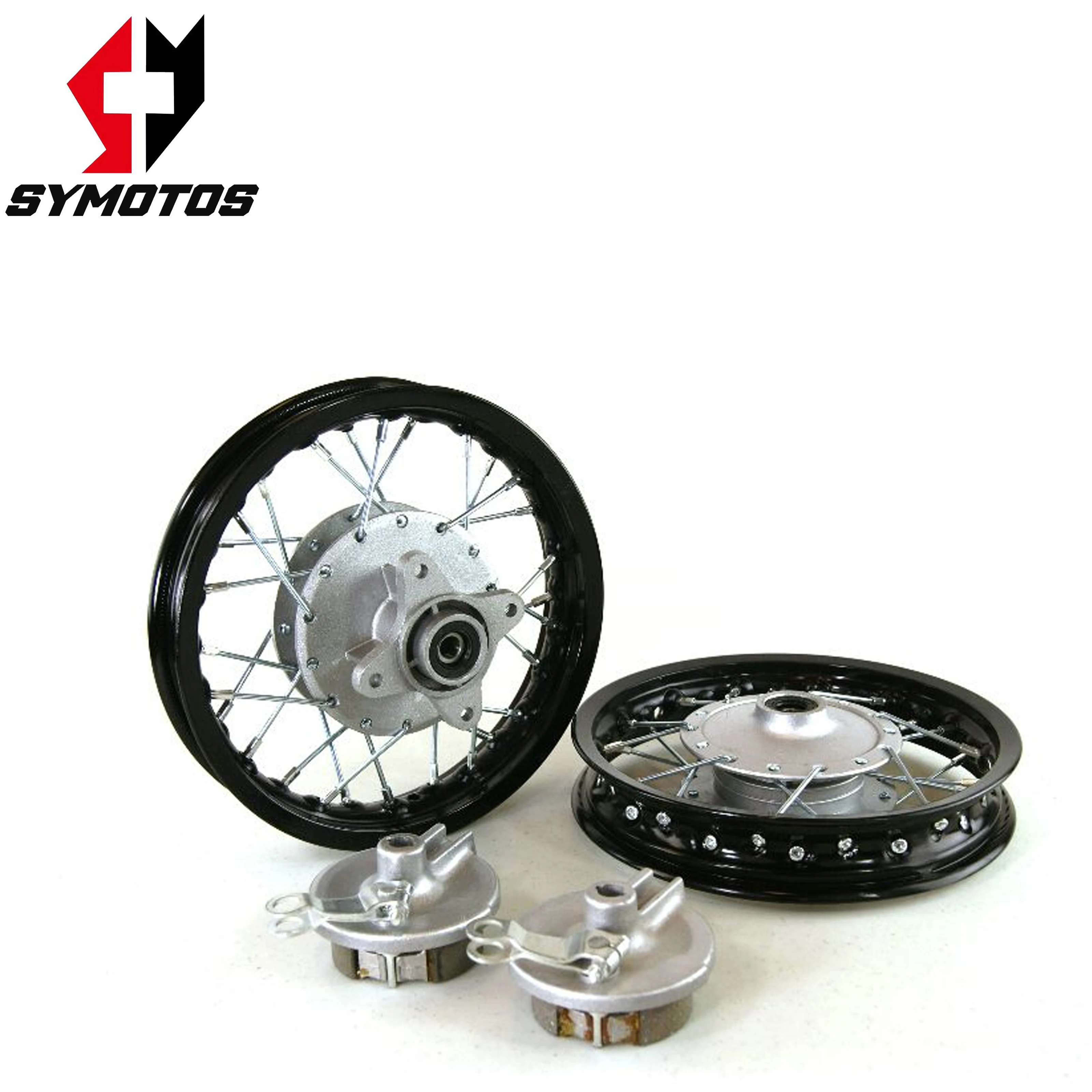 10" Pit Bike Wheel Cnc Rims Dirt Bike Drum Brake Wheels Motorcycle Rim ...