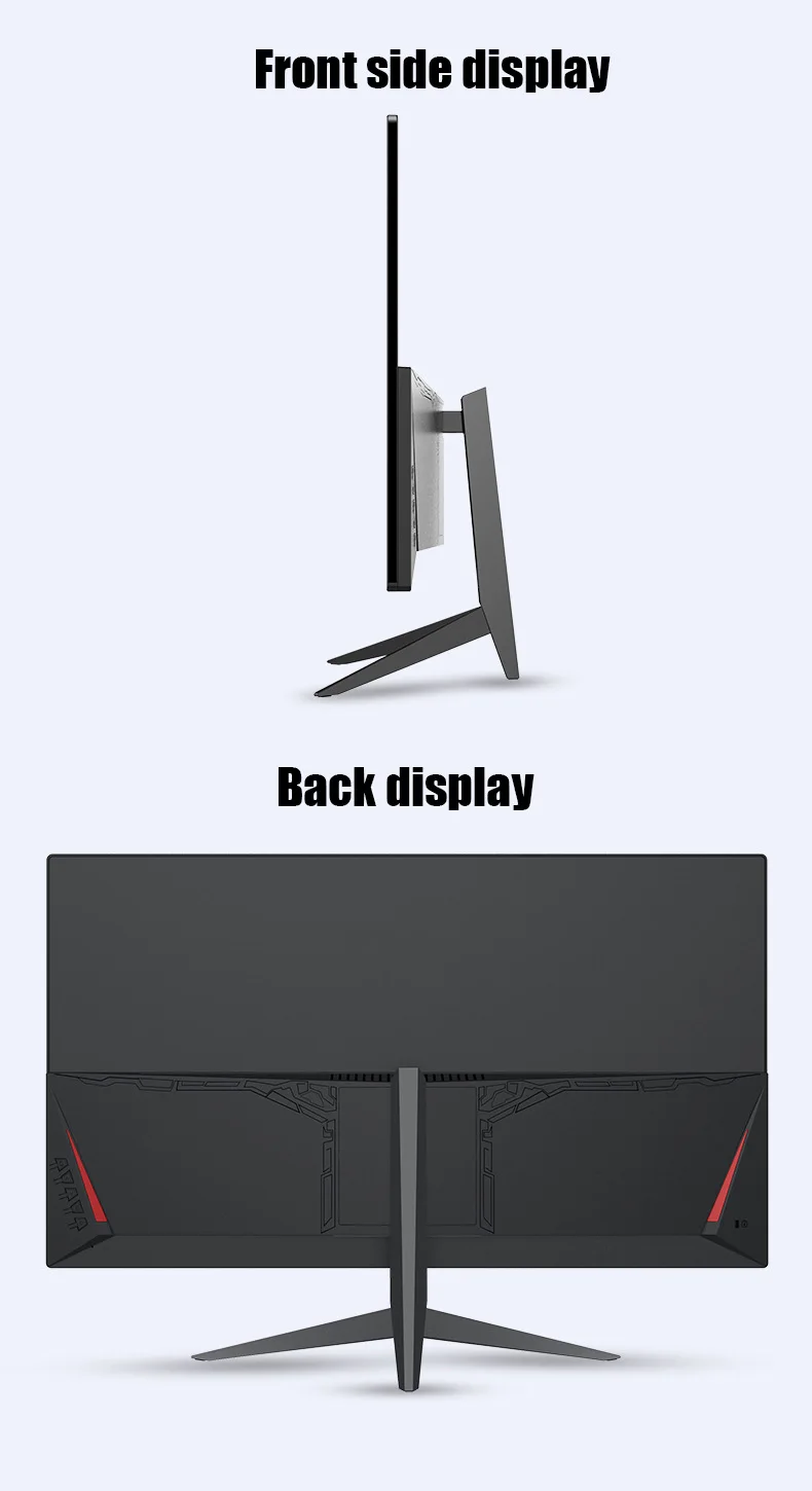 Monitor Curved 4k Gaming Monitor 24 Inch 144hz Display Ips Hd Desktop ...