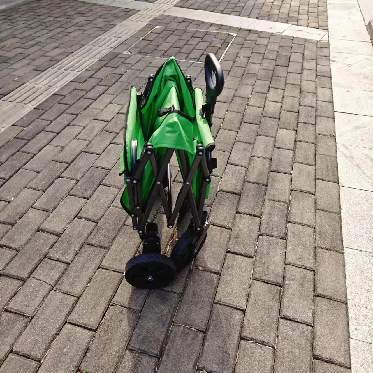 World First Small Push Cart - Remote Control Electric Camping Cart