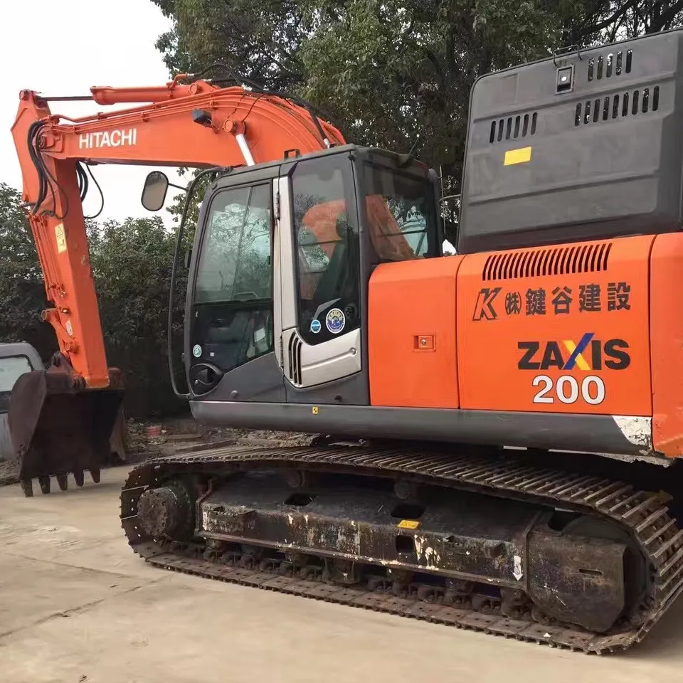 Used Excavator Hitachi Zaxis 200 Zx200 /hitachi Zx200-3 Zx200-5 - Buy ...
