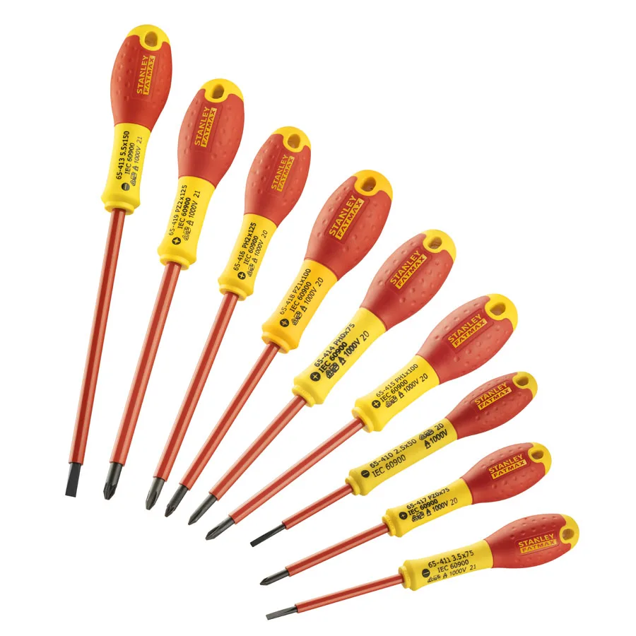 Stanley Set of 10 Insulated FATMAX Graves Power Screw Drivers| Alibaba.com