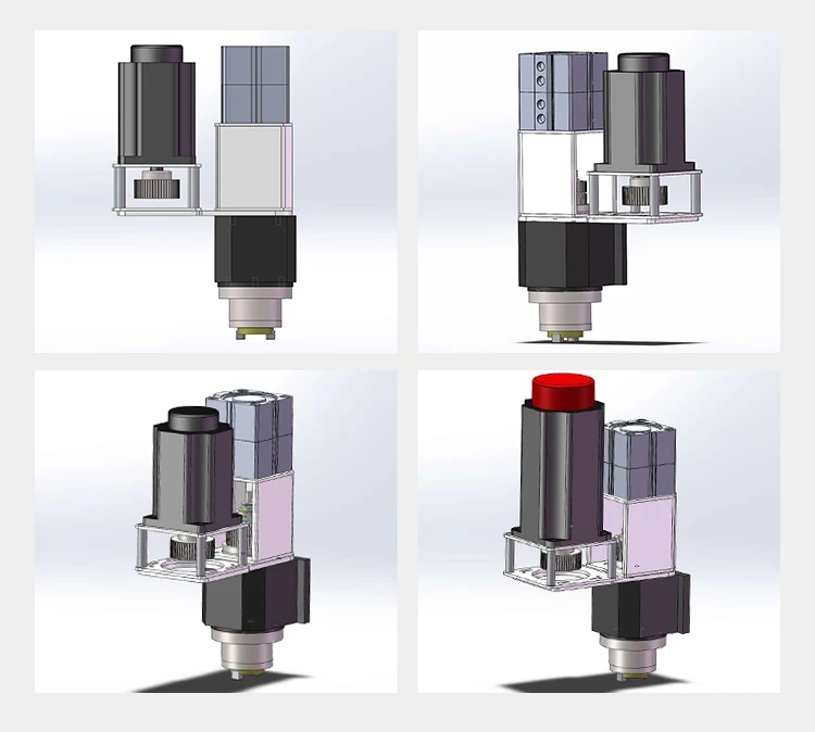 90mm 6000rpm Belt Drive CNC Spindle - MIGE Servo Motor BT30