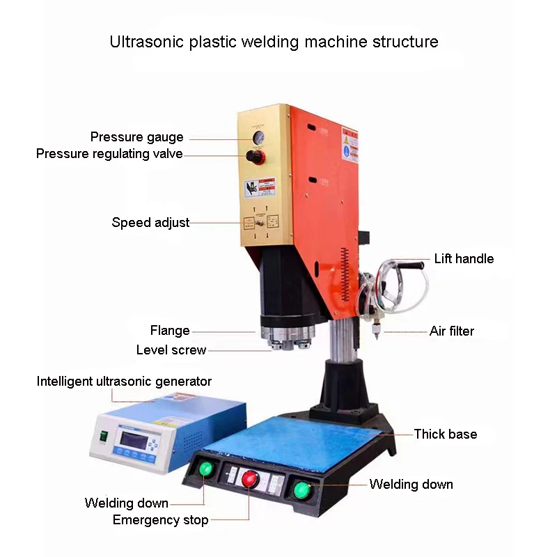 20k 2600w Manual Acrylic Card Case Ultrasonic Welder Grading Card Psa ...