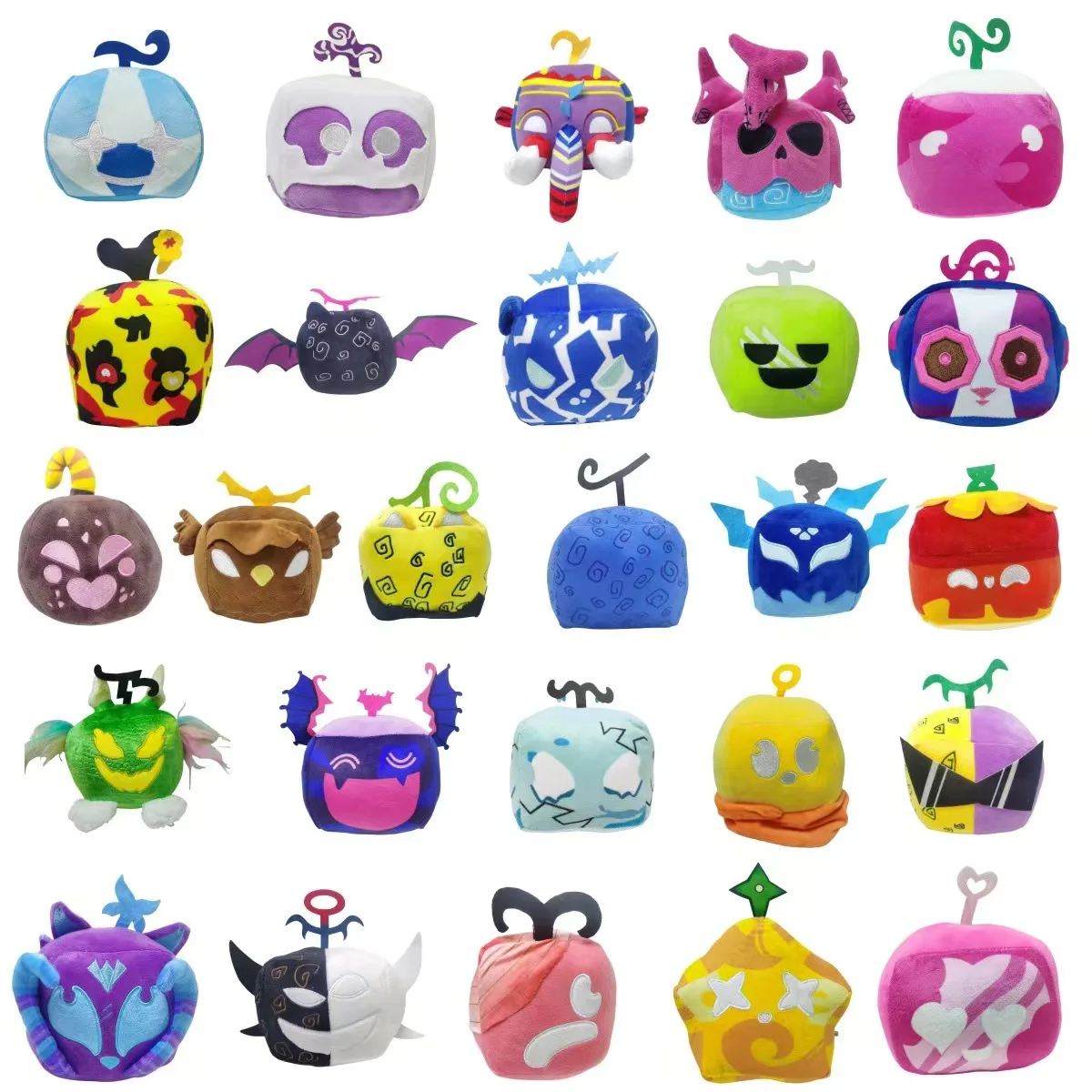 Cute Blox Fruit Code Box Plushie - Perfect for Kids & Adults