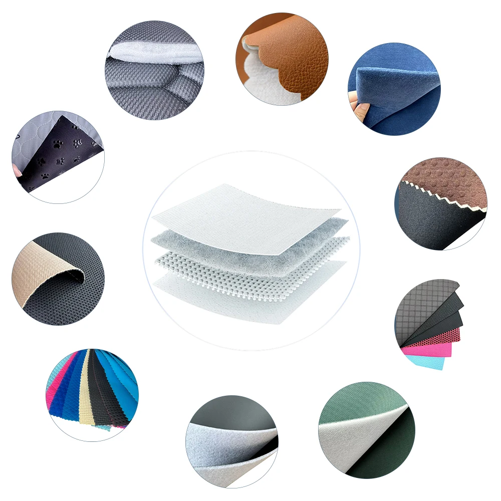 Nonwoven Fleece Laminated Sponge Fabric Helmet Protector Padding ...