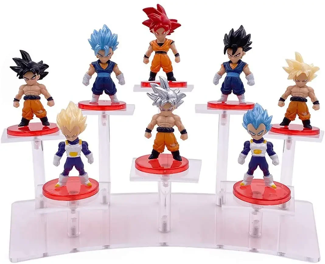 Small Anime Character Collection Acrylic Display Stand Toy Character ...