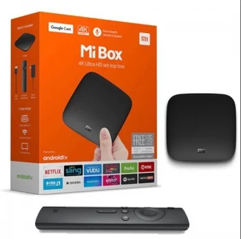 Xiaomi Mi Tv Box S 4k Global Version Set Top Box Android Tv 9.0 Hdr 2gb ...
