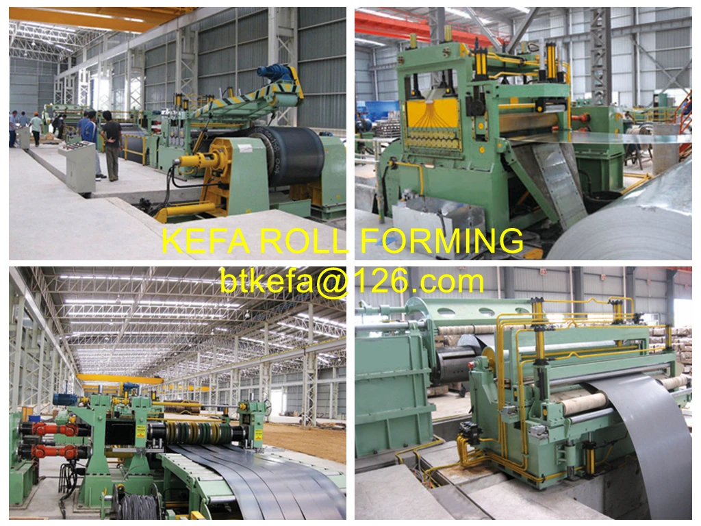 New Slitting Line /automatic Steel Coil Slitting Machine And Cutting To ...