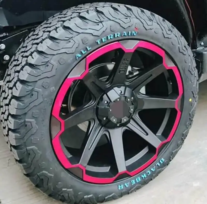 Pink Rockstar 2 Rims