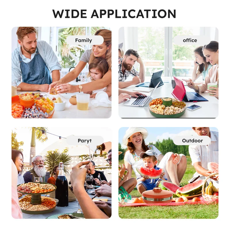 Latest Foldable Design Kitchen Snack Candies Fruits Reusable Plastic ...