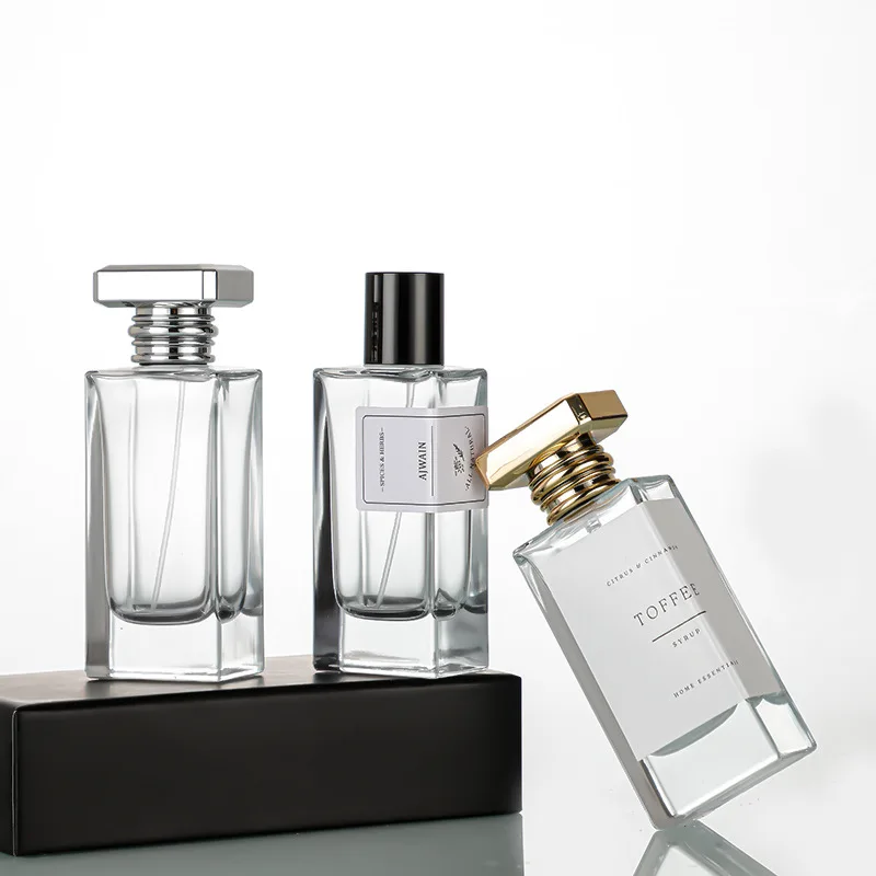 50ml Rectangle Perfume Bottle Glass Bottle for Perfumes| Alibaba.com