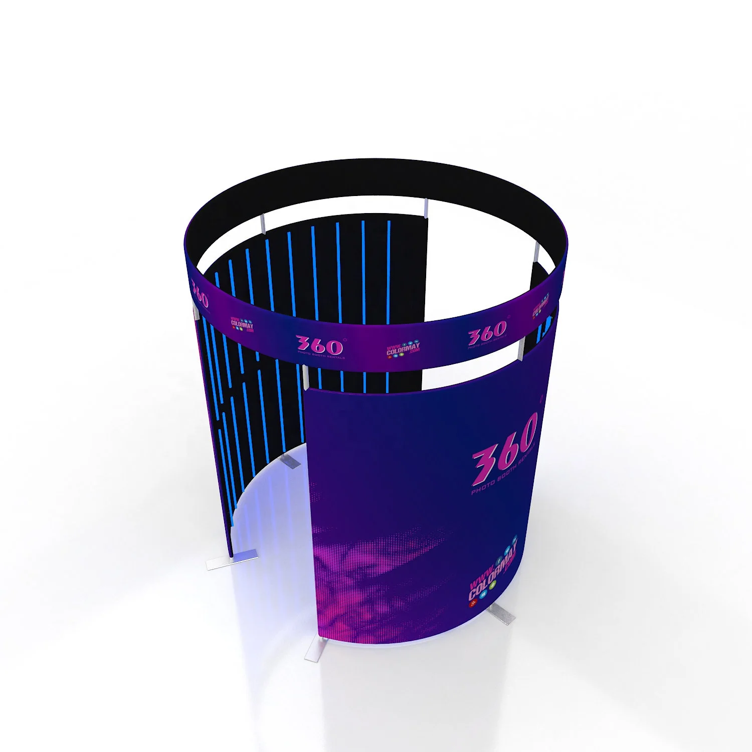Custom 360 Photo Booth Backdrop 360 Photo Booth Photobooth 360 Photo ...