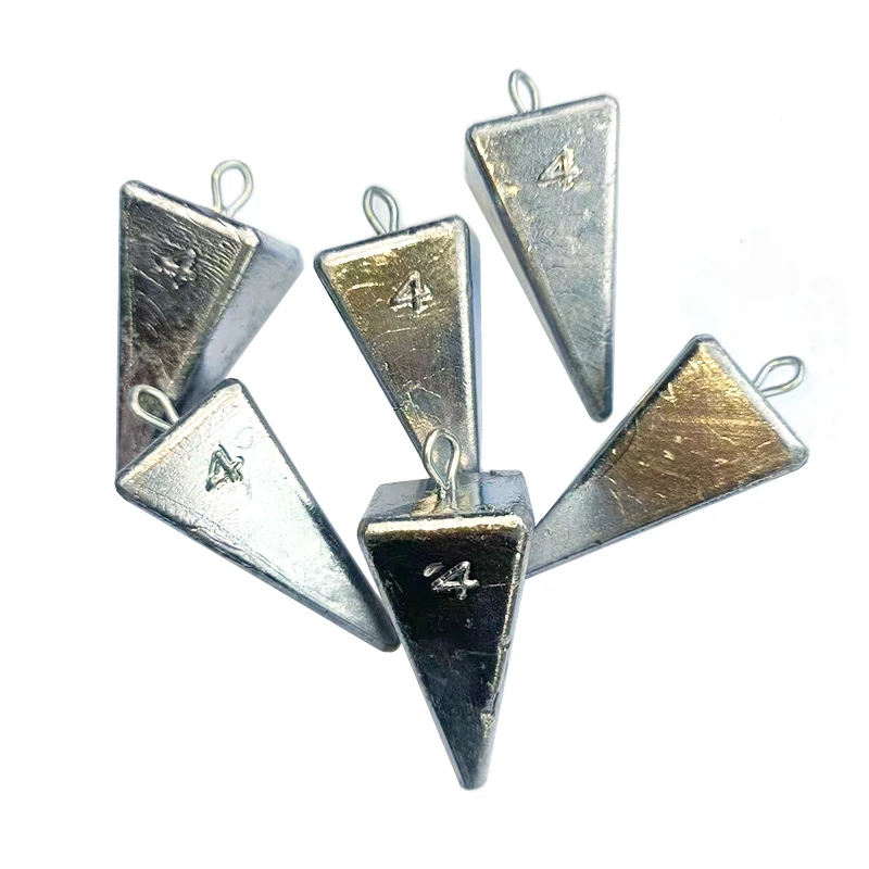 Pyramid Sinker Fishing Lead Weight for Carp Fishing in River Lake ...