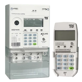 New Split Prepaid Meter With Ciu Plug &play Gprs&rf Design Replaceable Battery Kwh Meter Single ...
