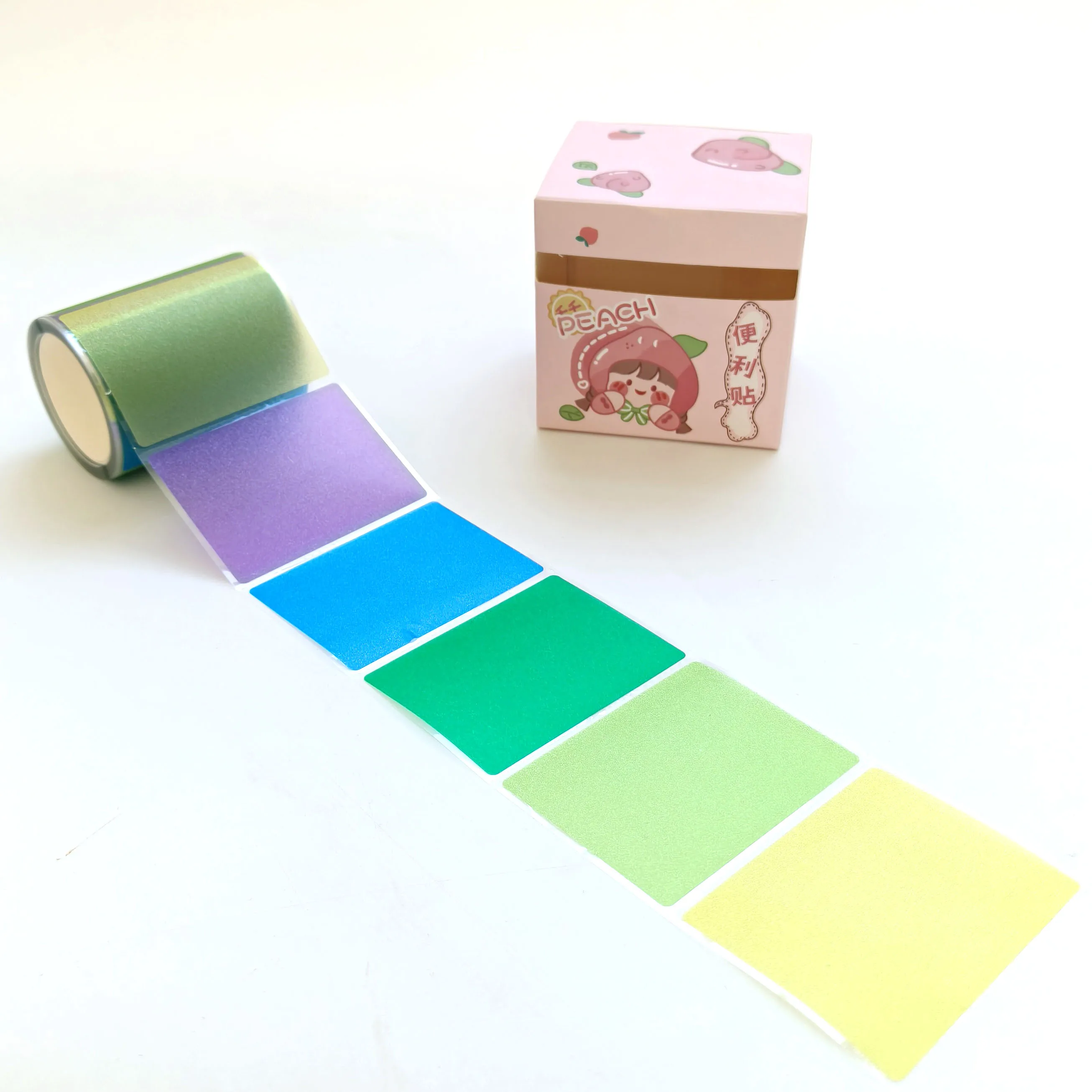 Multiple Color Options Self-adhesive Label Sticker Memo Notes Scrapbook ...