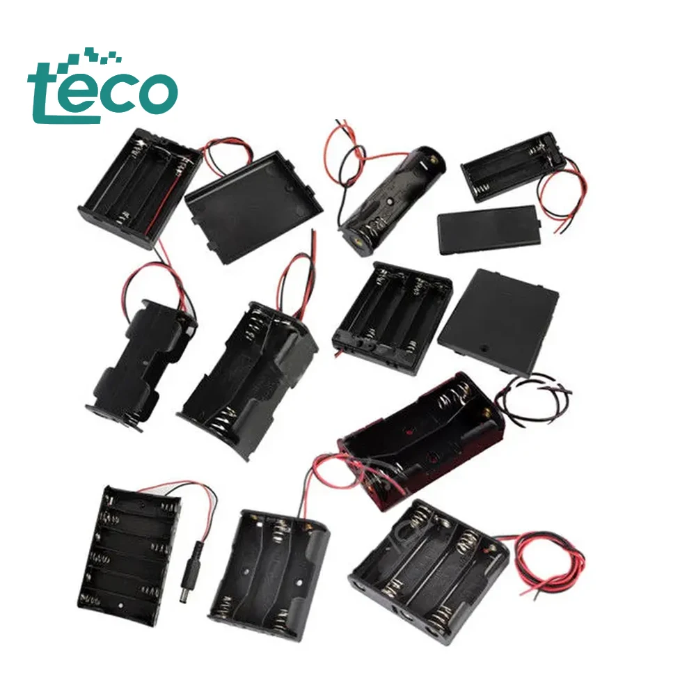 Aa Size Battery Box Plastic Battery Holder 2/3/4/8 Aa With Usb Power ...