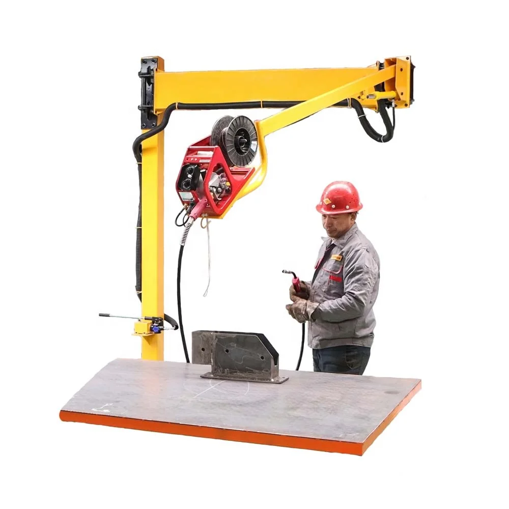 Manufacturer Articulating Cantilever Auxiliary Wire Feeder Welding Boom ...